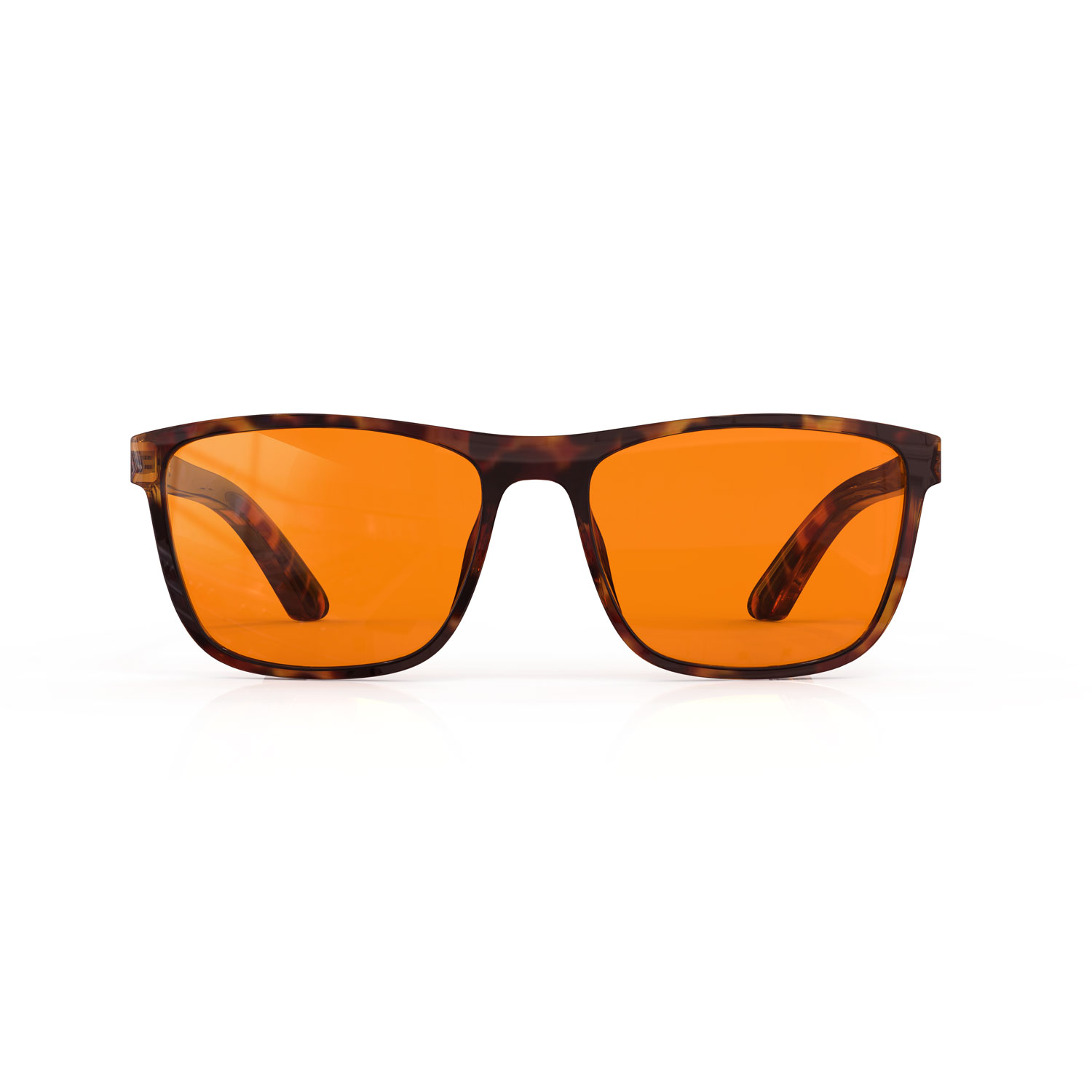 Night Ease™ Wayfarer Orange Sleep Glasses | Gloojo