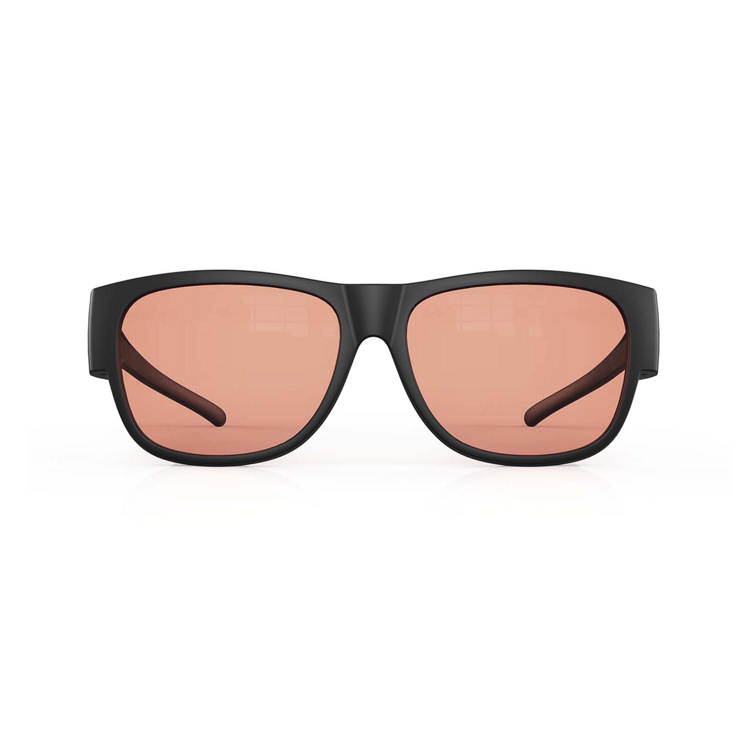 Rose Relief™ Square Fitover Pink Migraine Glasses | Gloojo