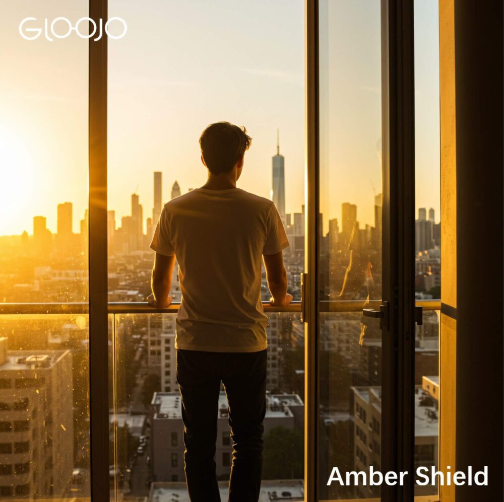 Amber Shield - Amber Lens Light Sensitivity Glasses | Gloojo
