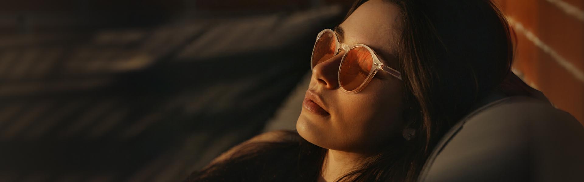 Night Ease™ Orange & Red Lens Glasses For Sleep | Gloojo