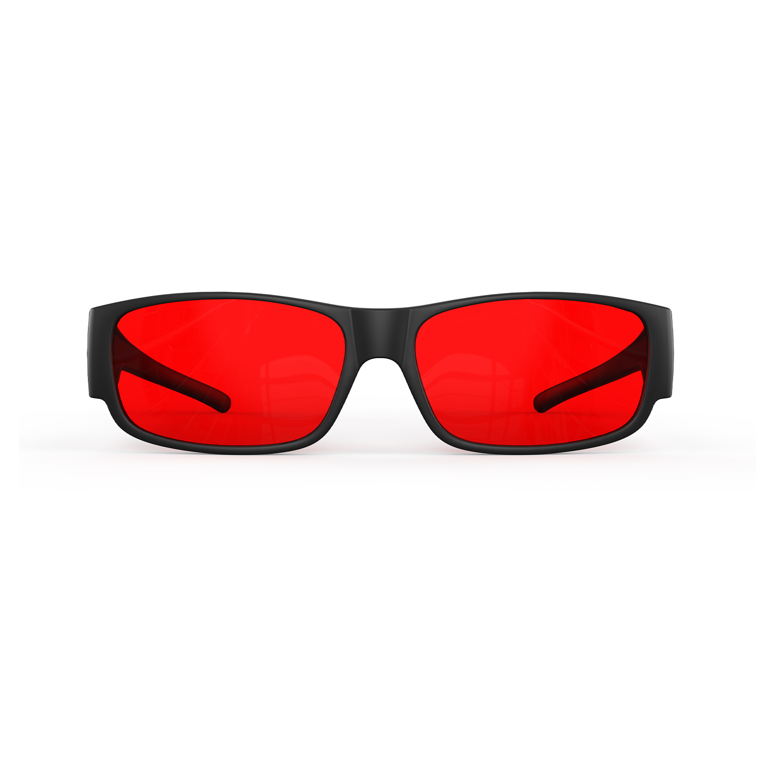 Night Ease™ Square Fitover Red lens glasses for sleep - Rectangular ...